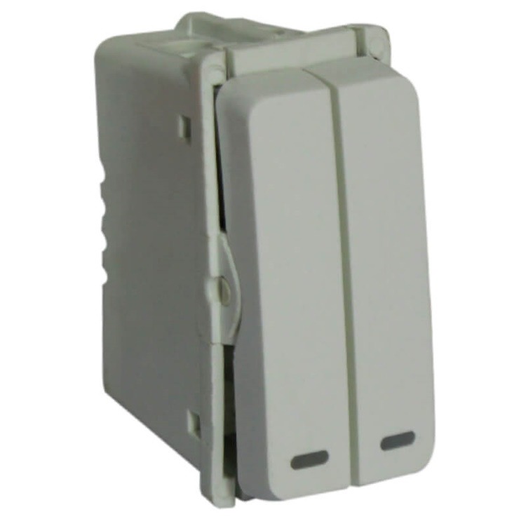One Way Splitter Switch 1 Module - Plugs & Switches - Caidan Lighting